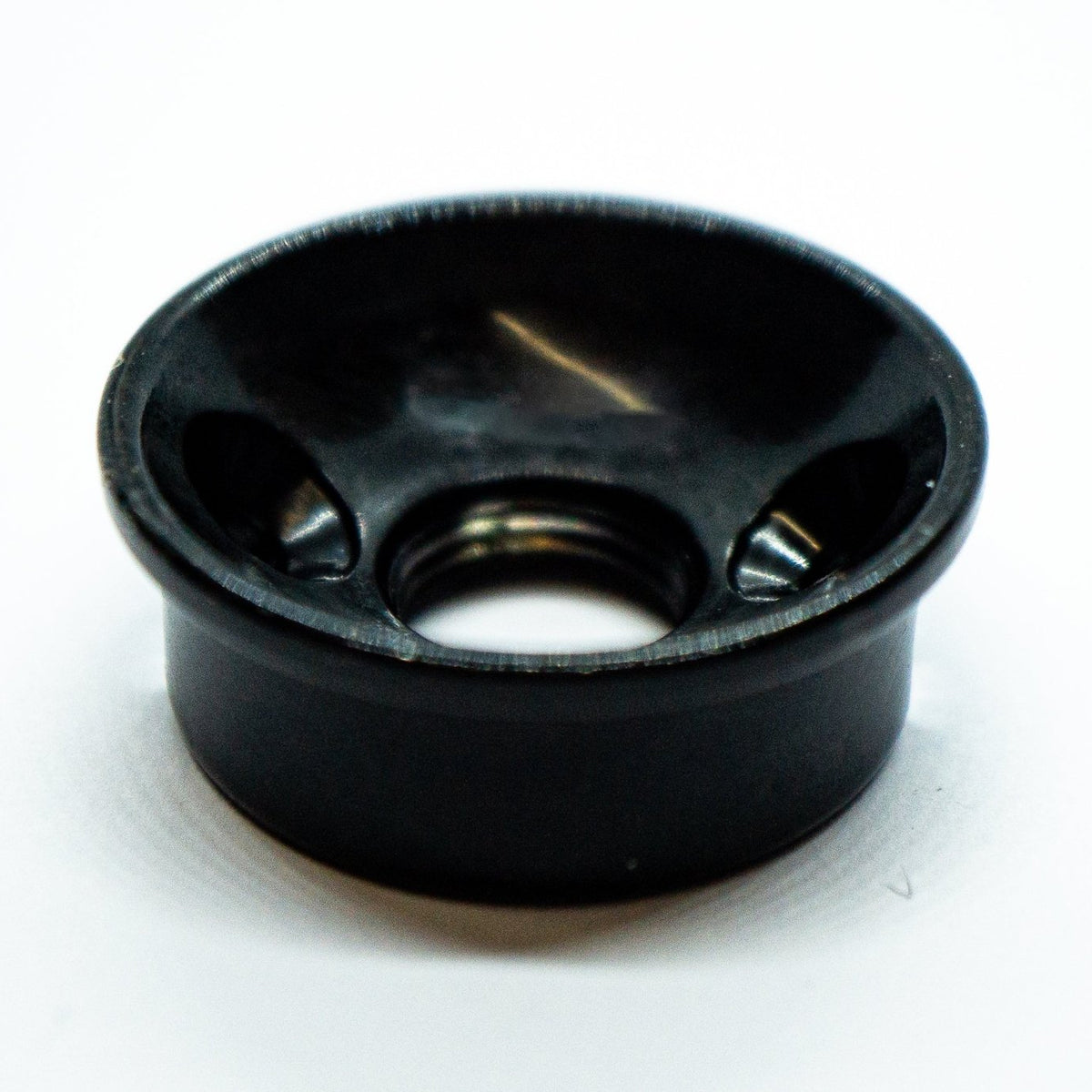 2 Hole Telecaster Jack Cup & Screws Set (Black) – WM Guitars