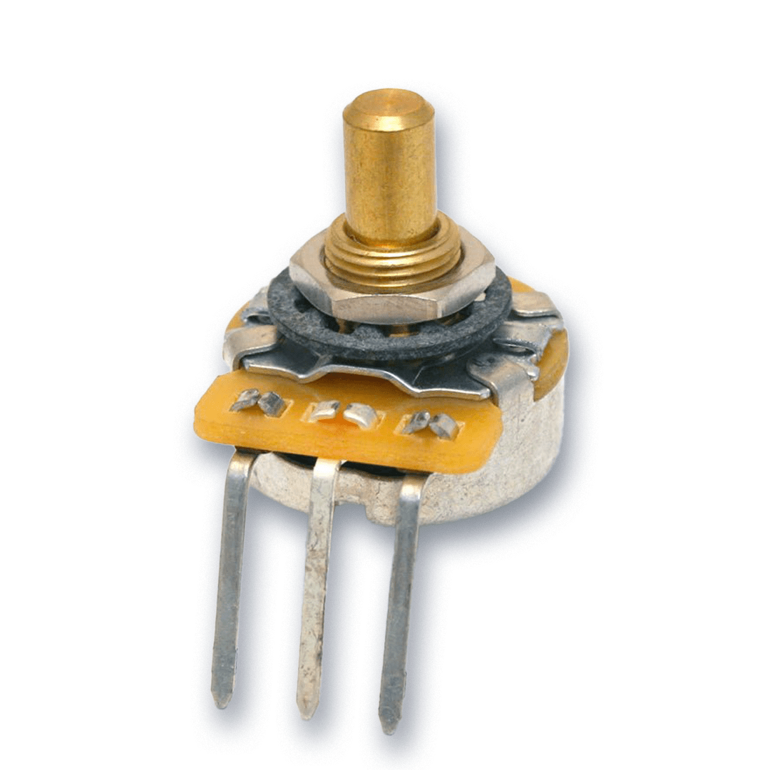 CTS 500K Solid Shaft PCB Mount Potentiometer – WM Guitars