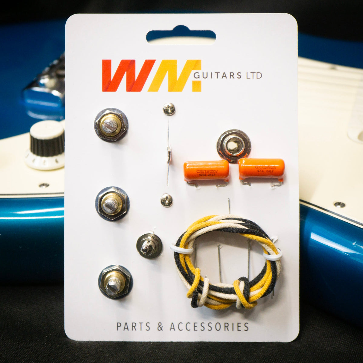 Deluxe Stratocaster Gilmour Mod Wiring Upgrade Kit (CTS, Sprague, Oak ...