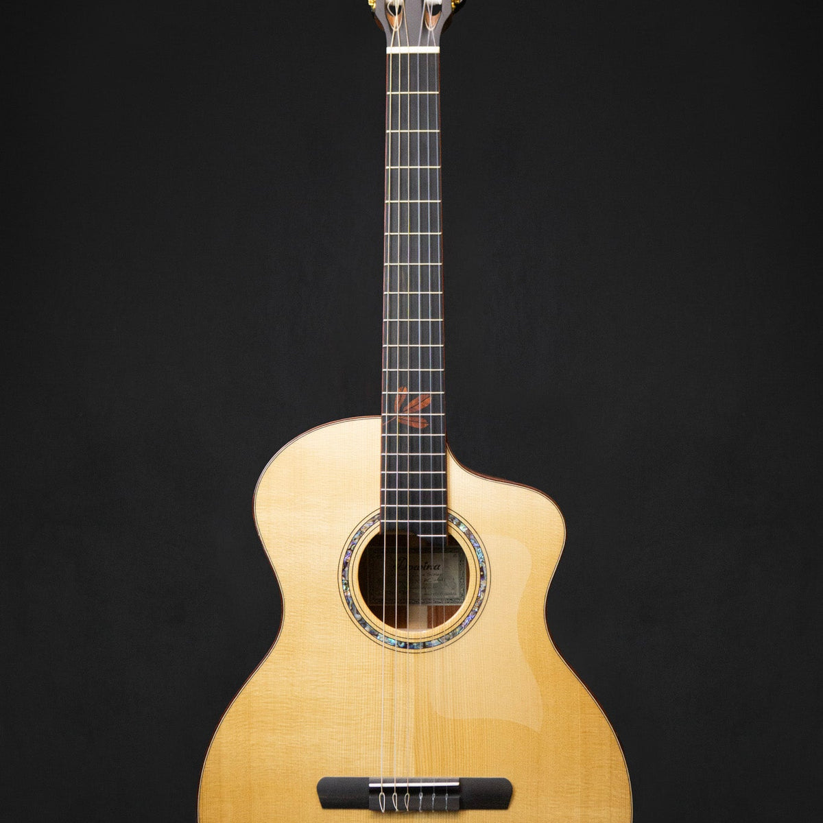 Dowina Padauk HC Master Series Hybrid Guitar (Thermo Cured Swiss Spruc ...