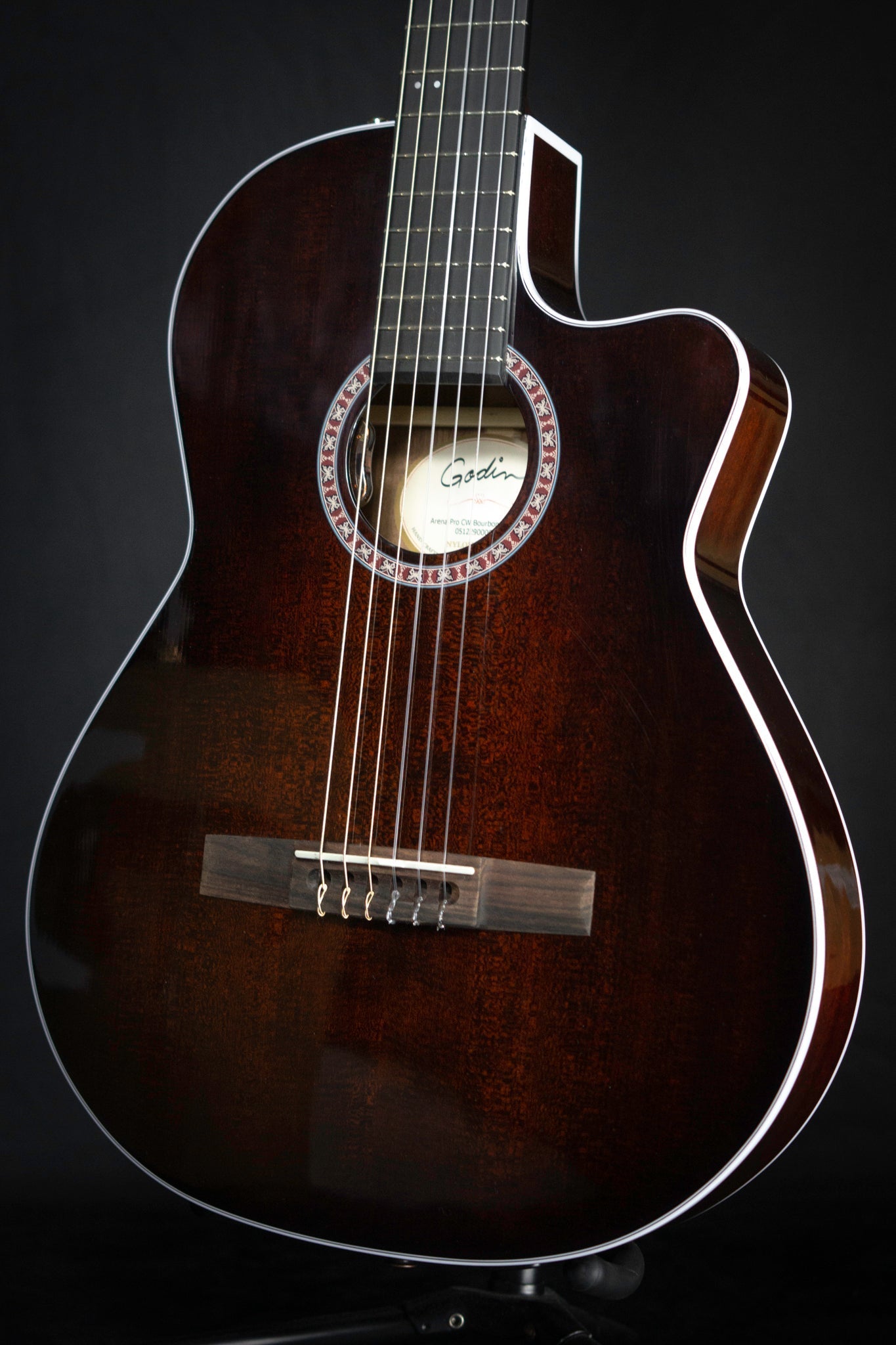 WM Guitars | Godin Arena Pro CW Bourbon Burst EQ Classical