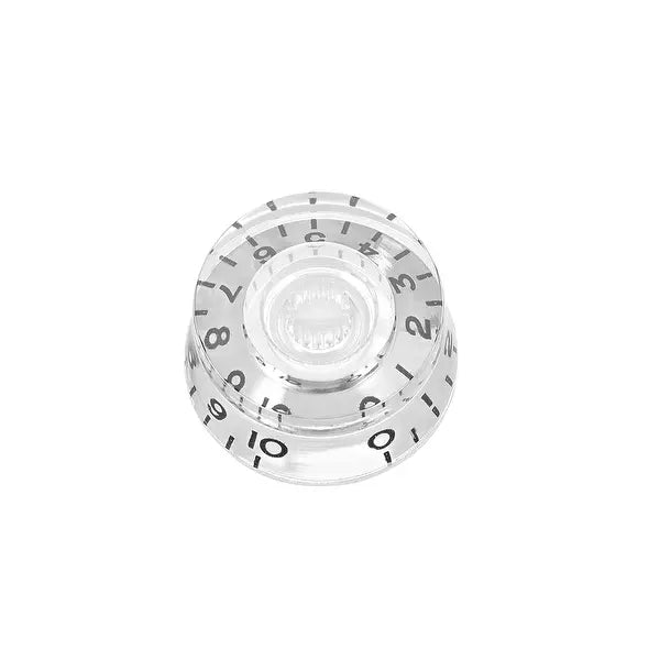Potentiometer Speed Knobs (Transparent White) – WM Guitars