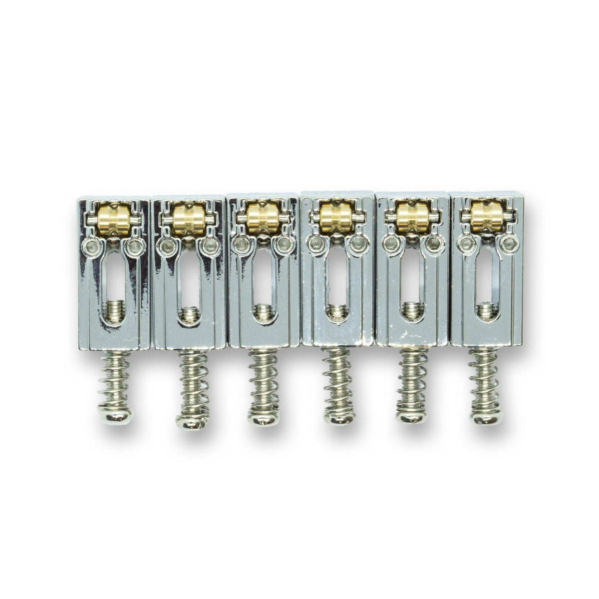Roller Tremolo Saddles x6 (Various Finishes) – WM Guitars