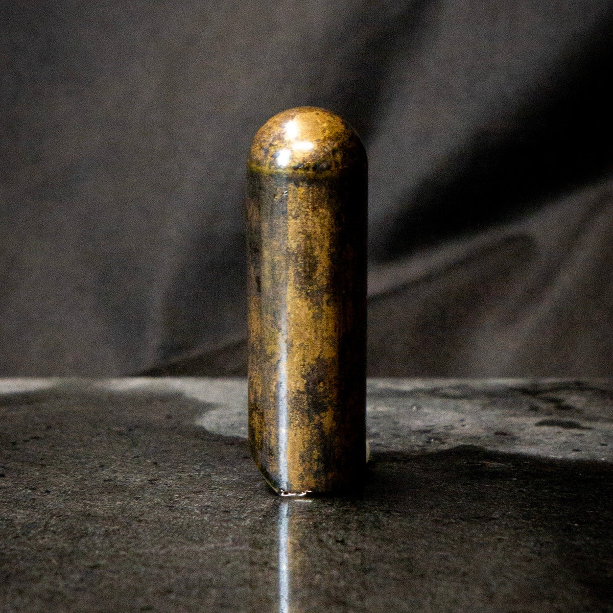 The Rock Slide Ariel Posen Aged Brass Balltip Slide – WM Guitars